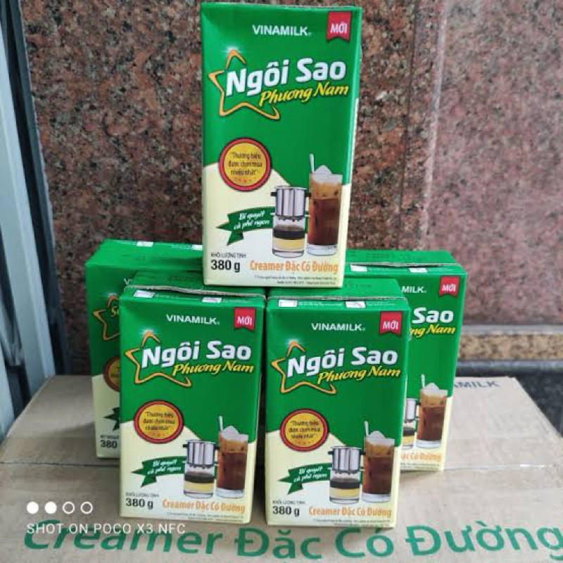 Milk Ngoi Sao Phuong Nam Condensed Milk served with Vietnamese Coffee ...