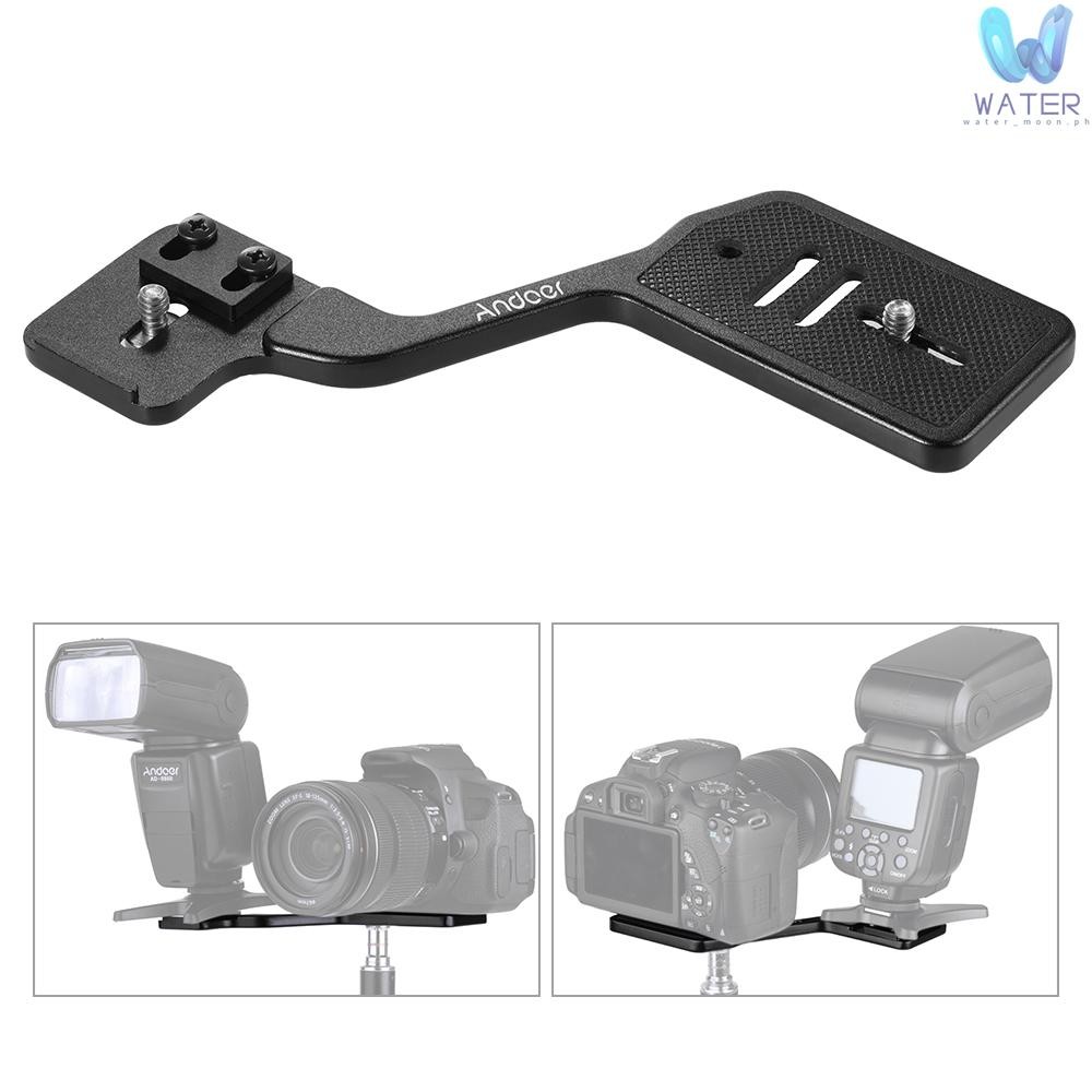 Andoer Universal Aluminum Bracket Mount Holder for Camera Speedlite ...