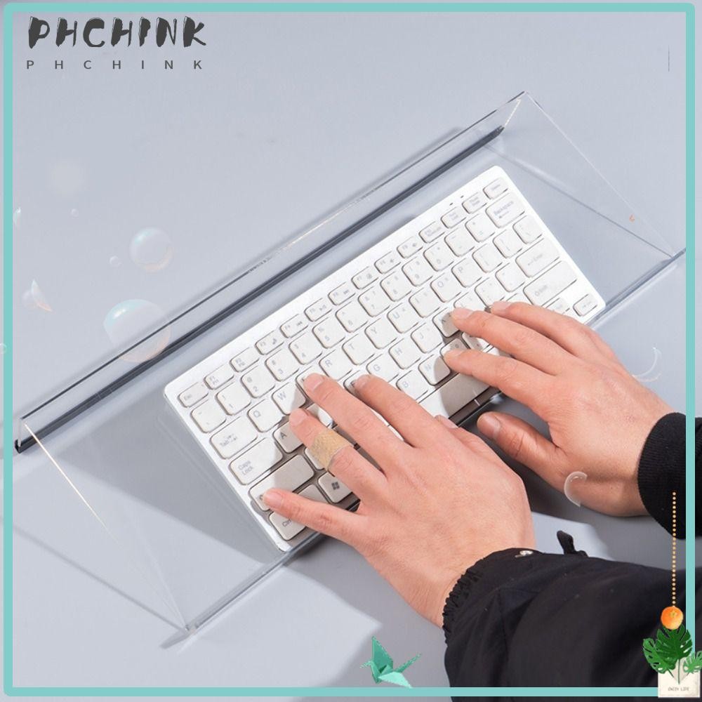 CHINK Keyboard Display Stand, Acrylic Z-shaped Laptop Stanf, Tilting ...