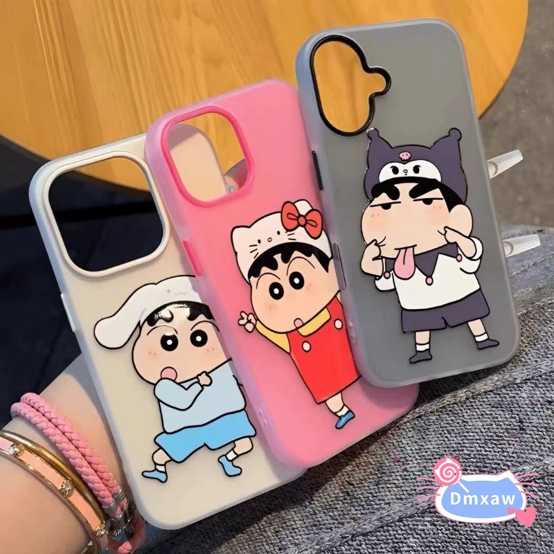 Cute Pink Melody Crayon Shin-chan Phone Case For iPhone 11 Pro Max XR ...