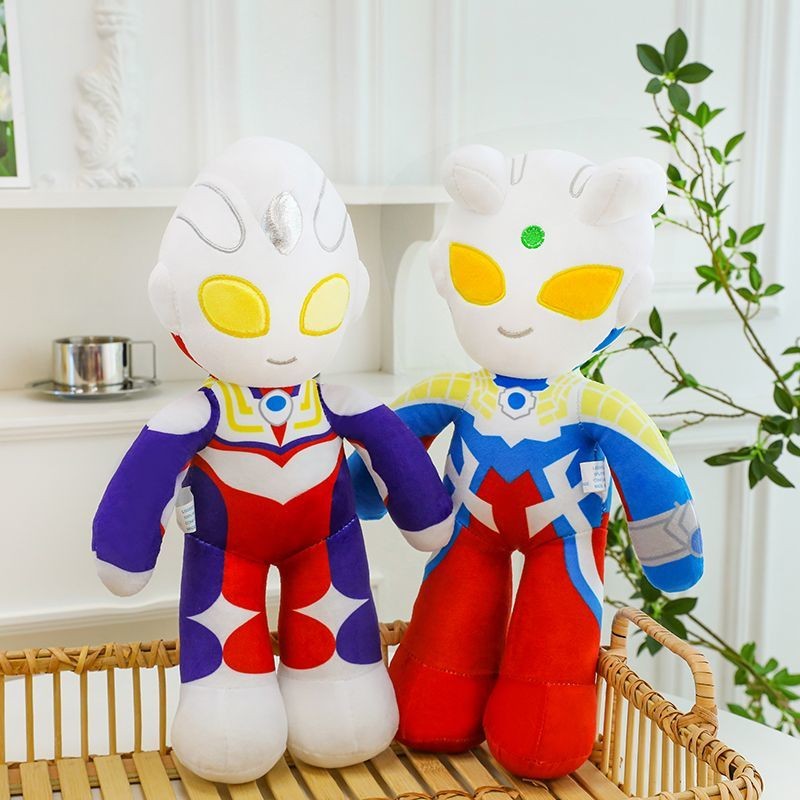 Ultraman Plush Toy Large Boy Sleeping Pillow Ragdoll Superman Doll ...