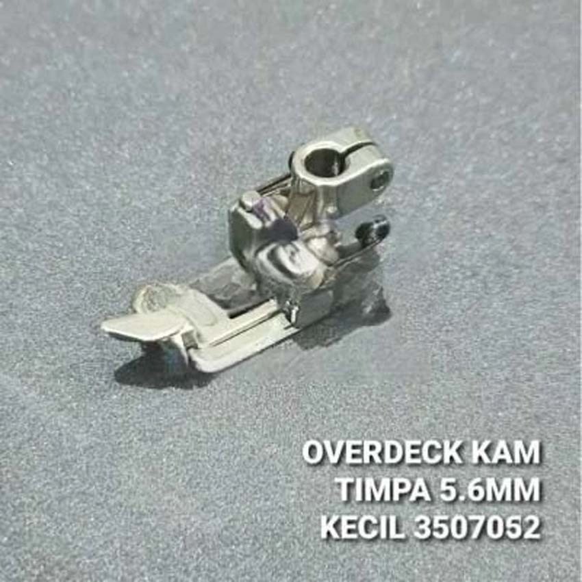 MESIN 3507052 Small Timpa Kam Shoe 5.6MM Overdeck Sewing Machine ...