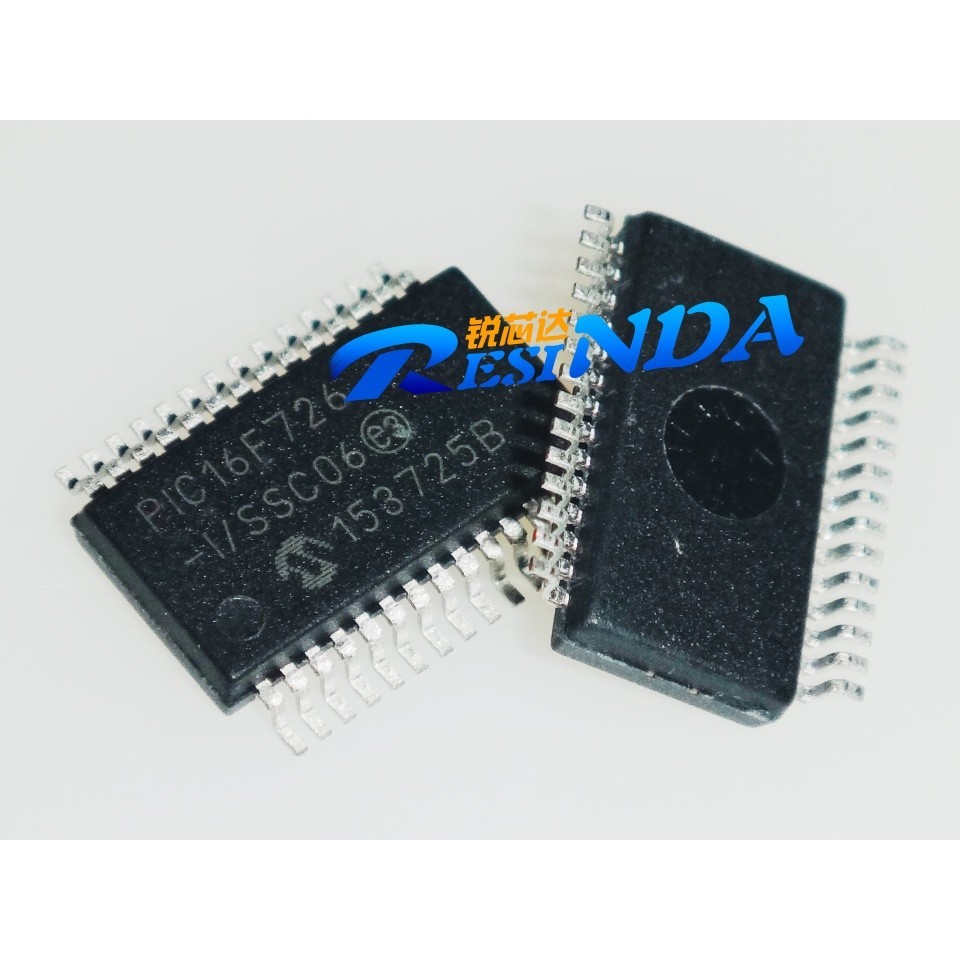 PIC16F726-I SS 16F726 SSOP28 PIC microcontroller new original authentic large quantity and ...