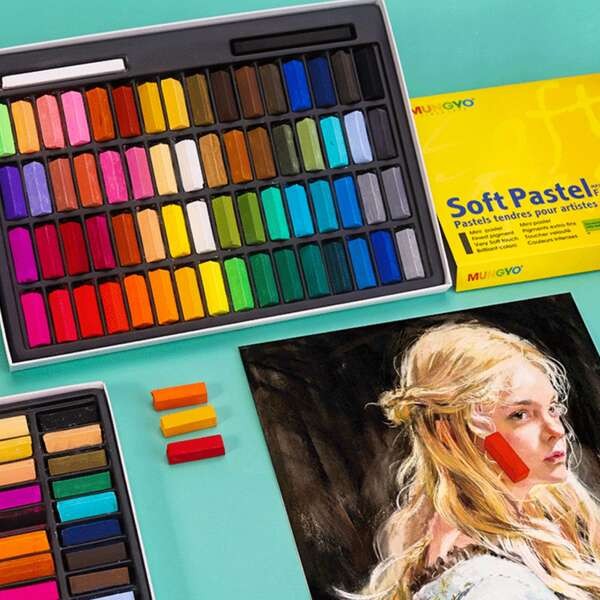 oil pastel Harmony pastel tool chalk MPS chalkboard newspaper 24 colors ...