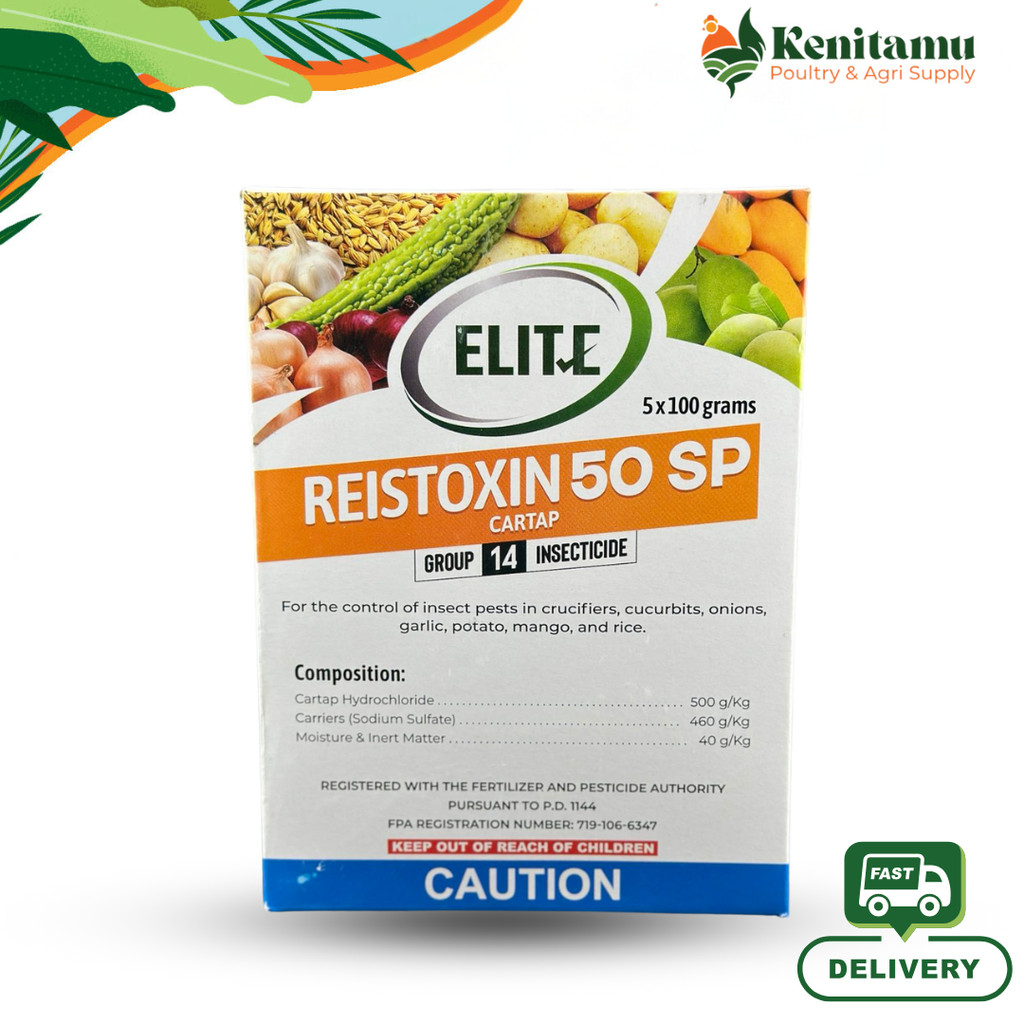 Elite Reistoxin 50SP Insecticide - 500g for Crop Protection | Shopee ...