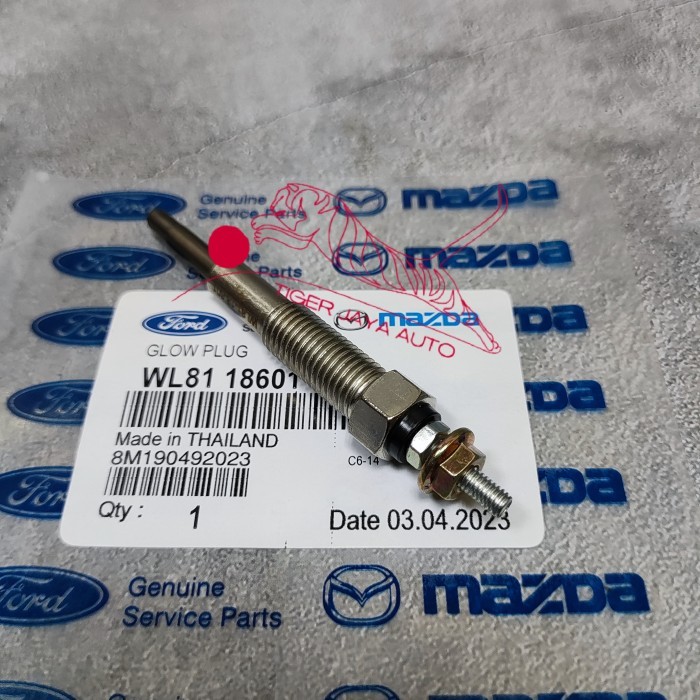 GLOW PLUG FORD RANGER MASSAGE Spark PLUG Heater 2.5 2.9 MAZDA BT50 11V ...