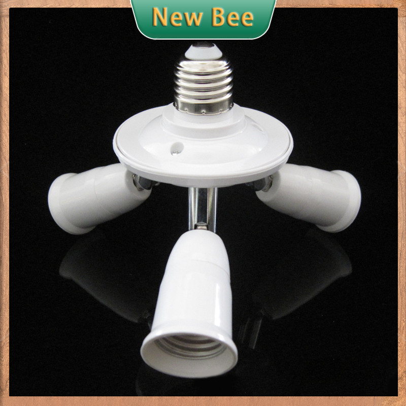 E27 Light Bulb Socket Splitter Adapter Adjustable LED Lamp Holder 2 ...