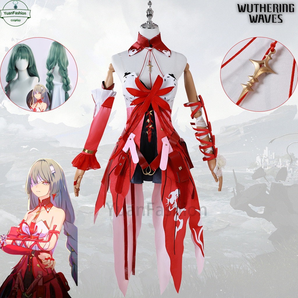 [Ready Stock] Wuthering Waves cosplay Fuluoluo cosplay Clothing Two ...