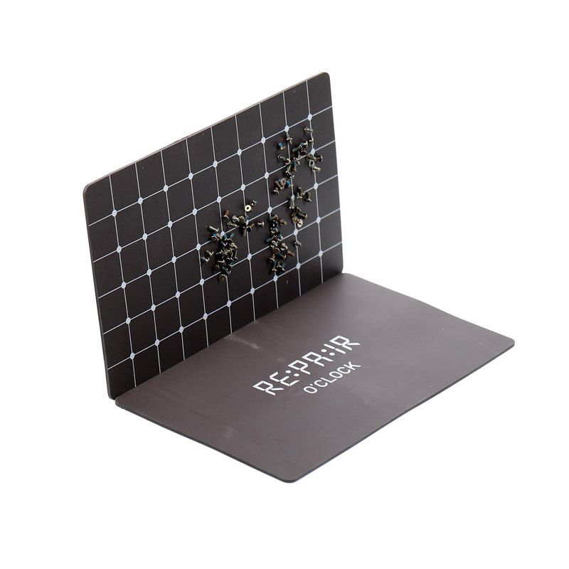 2UUL REPAIR OCLOCK Black Magnetic Screw Pad ST99 155*98mm Storage Mat ...