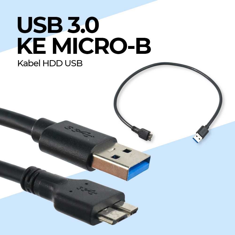 Seagate HDD USB 3.0 to Micro B Cable - OD5.5 (ORIGINAL) | Shopee ...