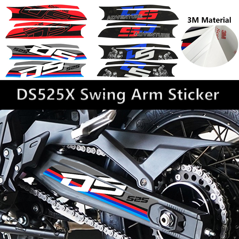 3M Motorcycle Swing Arm Stickers Adventure Para Moto Kit Decals For VOGE Valico DSX DS X DS525X ...