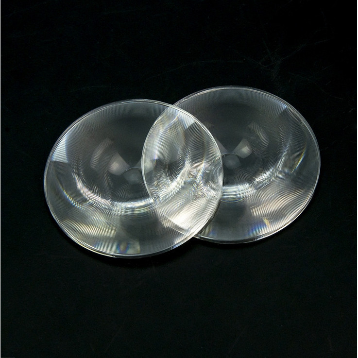 2pc 20mm Diameter Mini Round Optical PMMA Plastic Solar Fresnel ...