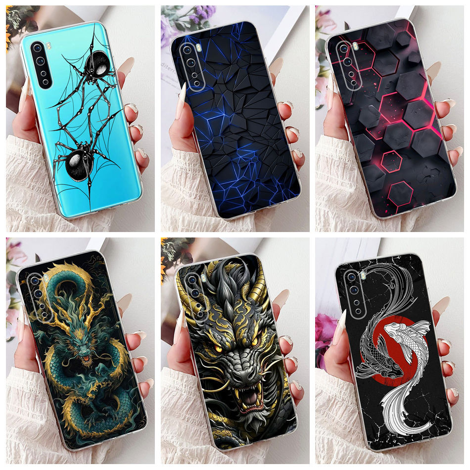 OnePlus Nord / 8 Nord 5G / Z AC2001 AC2003 Casing Fashion Dragon Spider ...