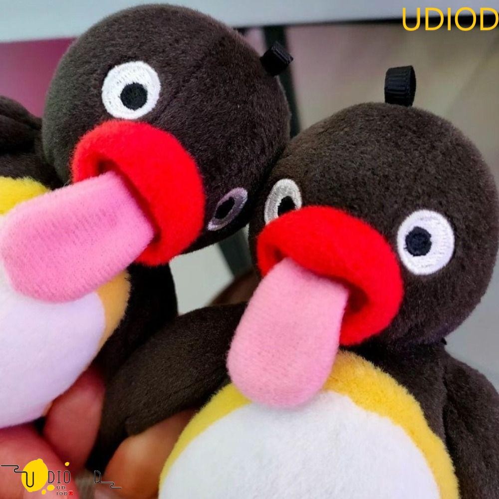 UDIOD Pingu Plush Toys, Stuffed Animal Tongue Out Stuffed Penguin Doll ...