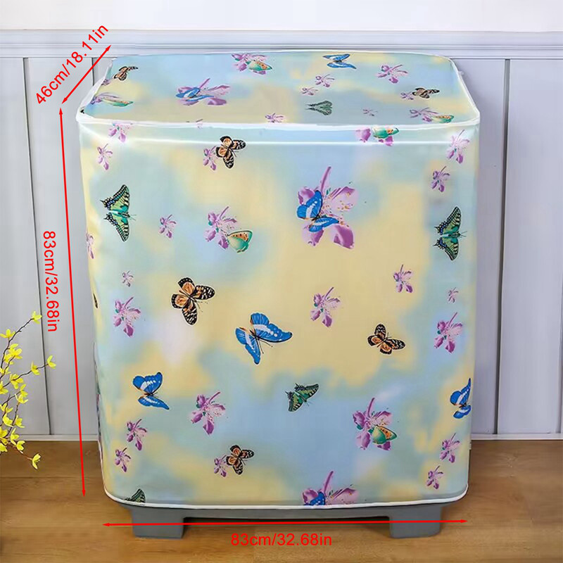 Uliekhy 7-15kg Double-Tube Washing Machine Cover Waterproof Sunproof ...