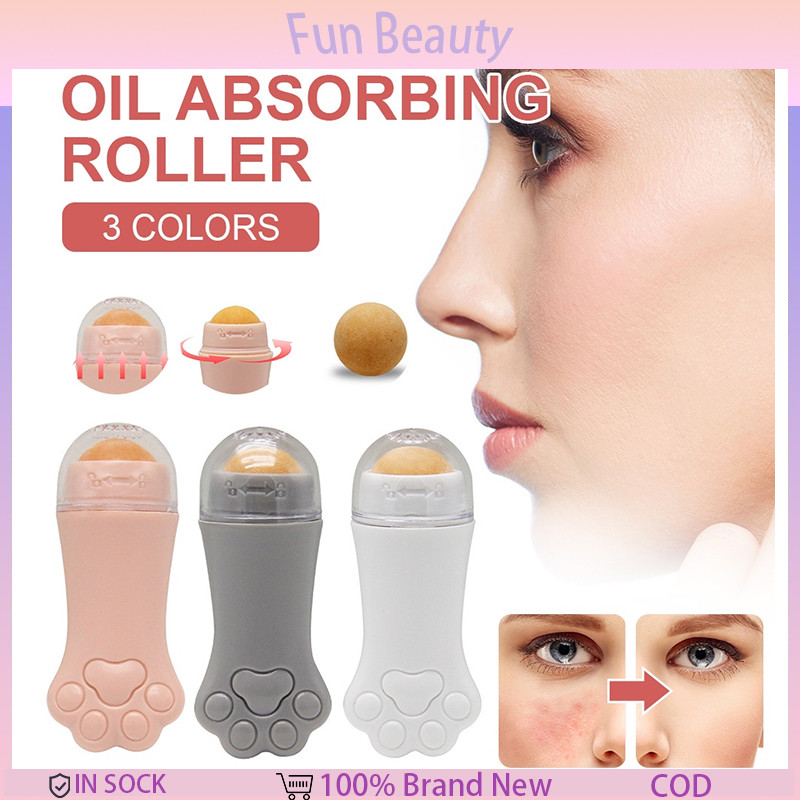 Natural Volcanic Roller Oil Control Rolling Stone Face T-Zone Oil ...
