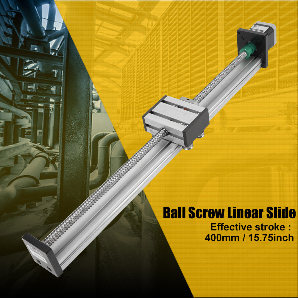 Soxii Ball Linear Slide Aluminum Stroke Long Stage Actuator Stepper ...
