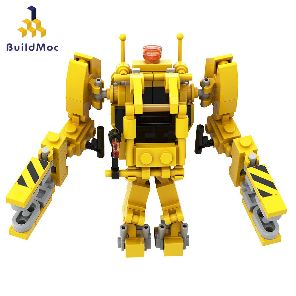 Aliens Power Loader model Creative mech robotBuilding Blocks Assembly ...