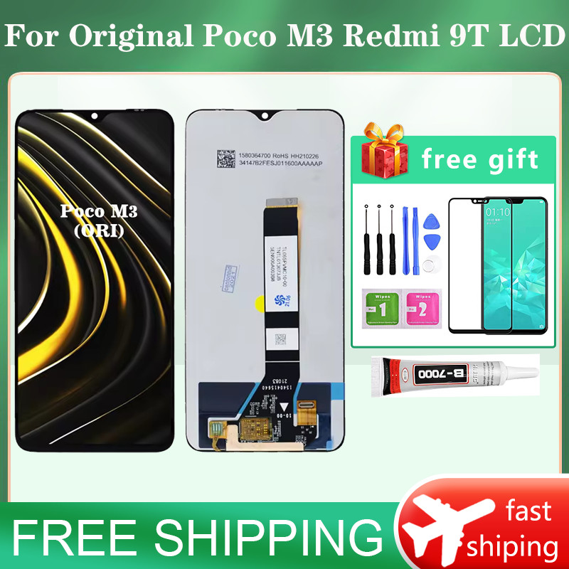 COMUSES Original LCD For Xiaomi Redmi 9T / Poco M3 LCD Display Touch ...