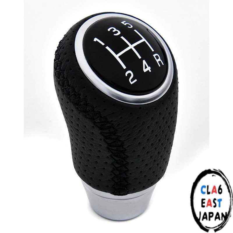 Jimny Sierra JB64-74 MT Shift Knob, Piano Black, Punching Black Leather ...