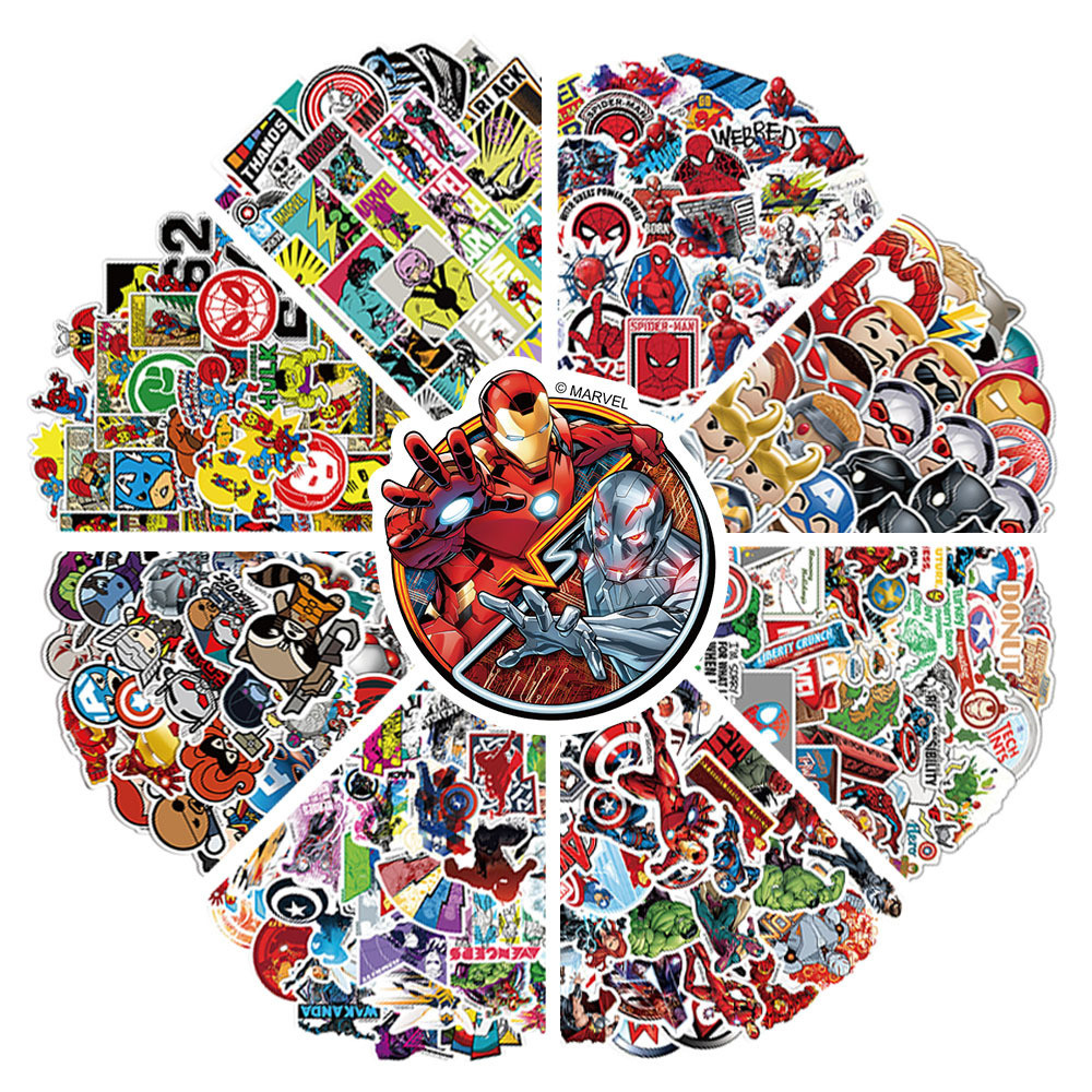 Marvel Ultimate Sticker Mega UV-Laminated Waterproof Decals for Tech ...