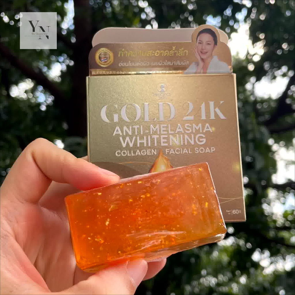 GOLD 24K MELASMA SOAP 50g From Thailand Collection | Shopee Philippines