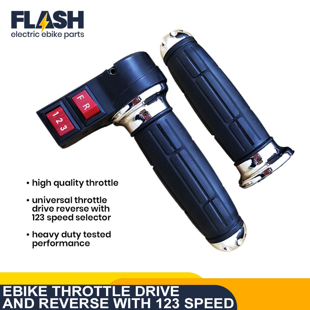 Ebike Throttle 3 speed with drive and reverse 3 speed switch push ...