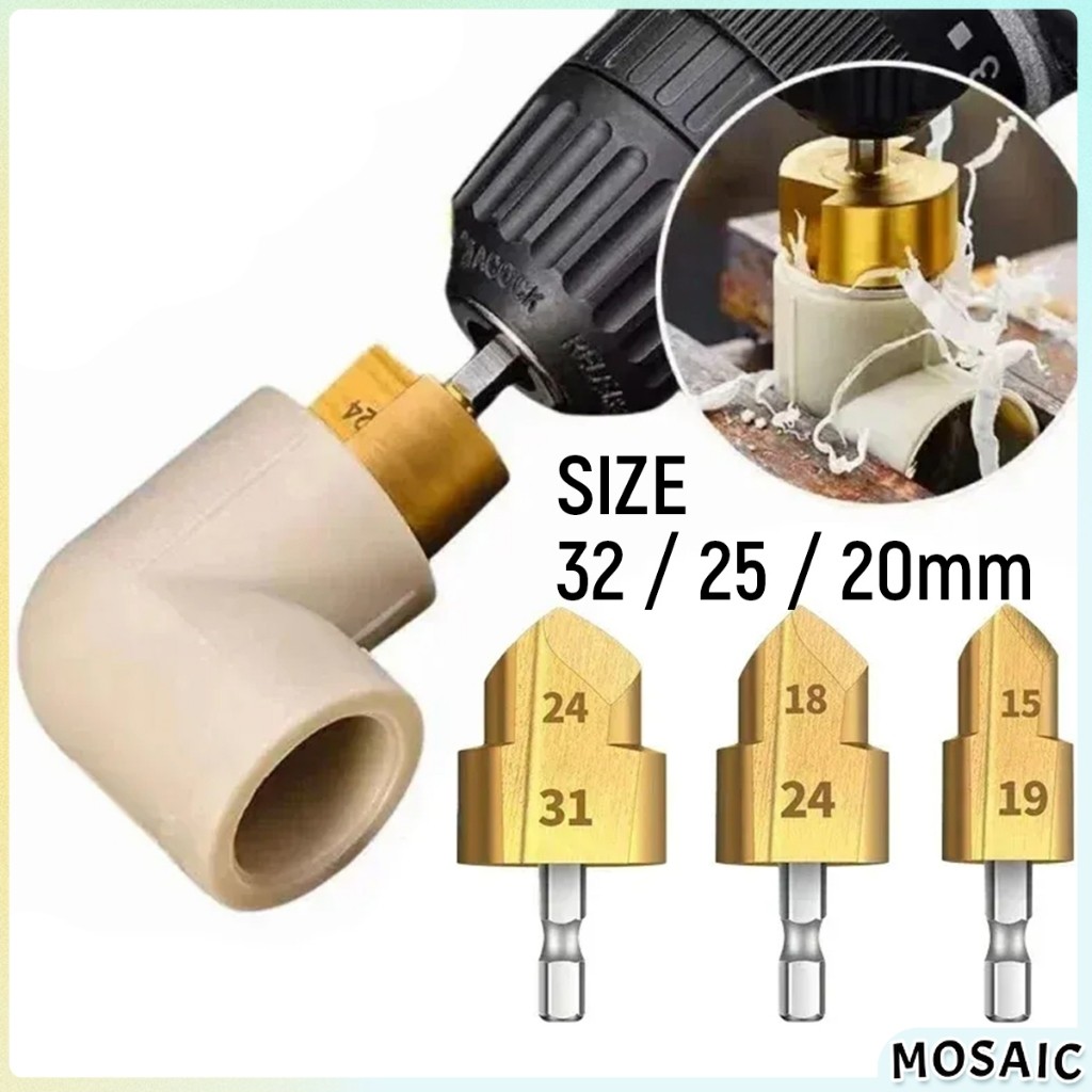 PPR Lifting Drill Water Pipe Connection Tool Hexagon Shank Titanium ...