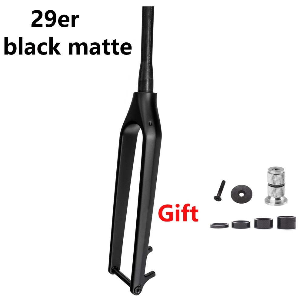 KOCEVLO Boost MTB Crabon Fork 29er 110*15mm Bike Rigid Disc Brake Fork ...