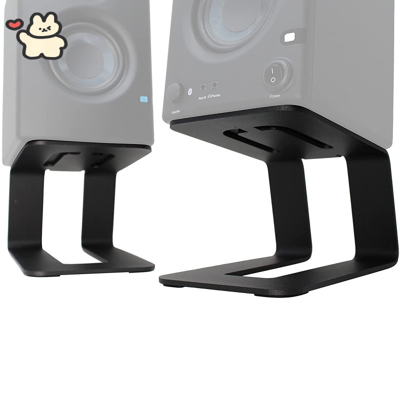 Adjustable Desktop Stand, Carbon Steel Monitor Stands Studio Speaker ...