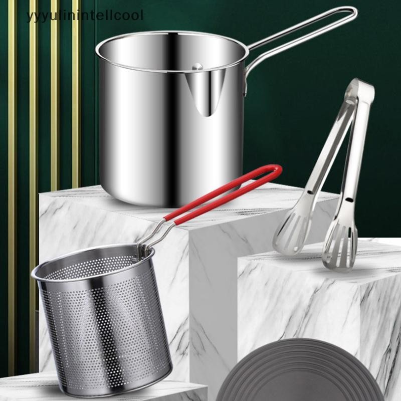 YTL Kitchen Deep Frying Pot 304 Stainless Steel Kitchen Fryer With ...