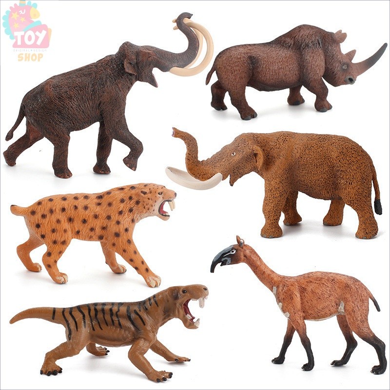 Children's Cognitive Puzzle Toys Ancient Artificial Animal Model Long ...