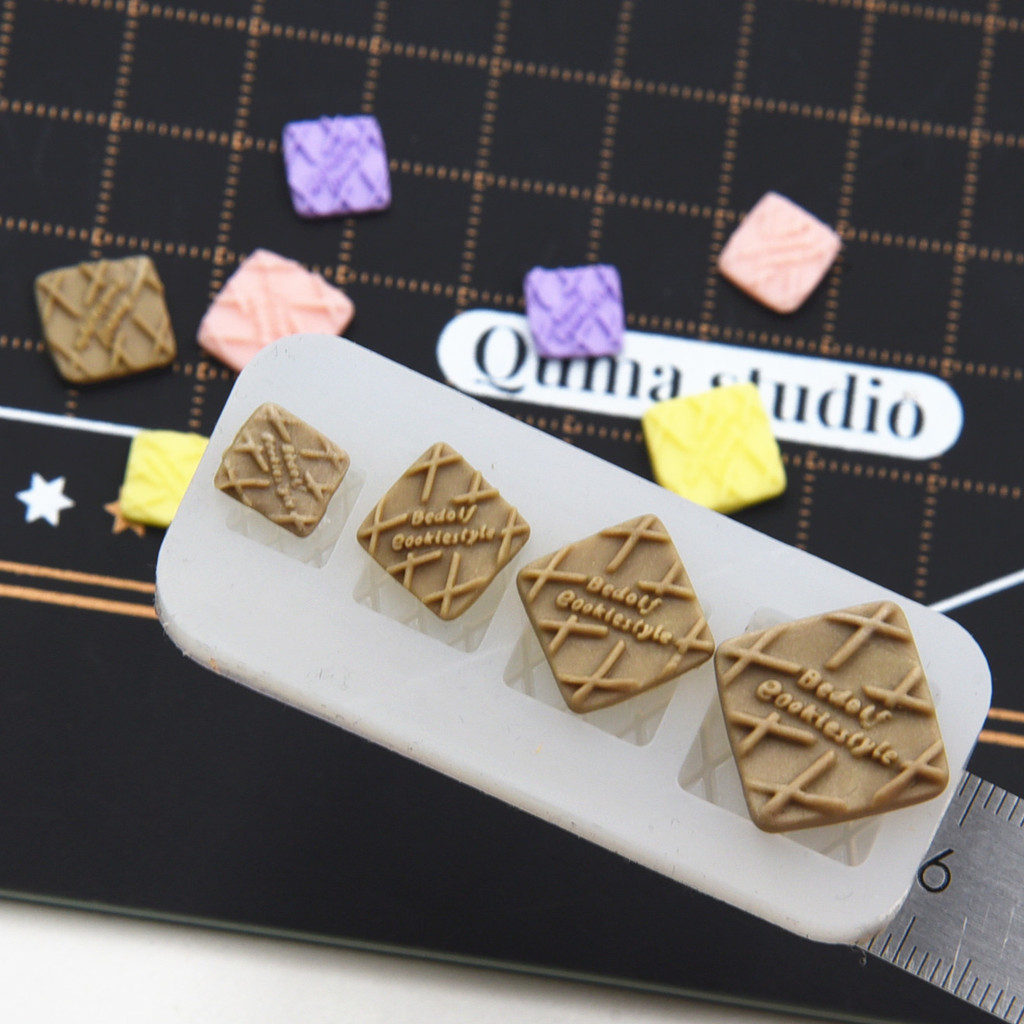 Miniature Candy Toy diy Caramel Little Cookie Mold Biscuit Ultra-Light ...