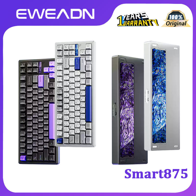 EWEADN Smart875 Aluminum Turd custom finished mechanical keyboard ...