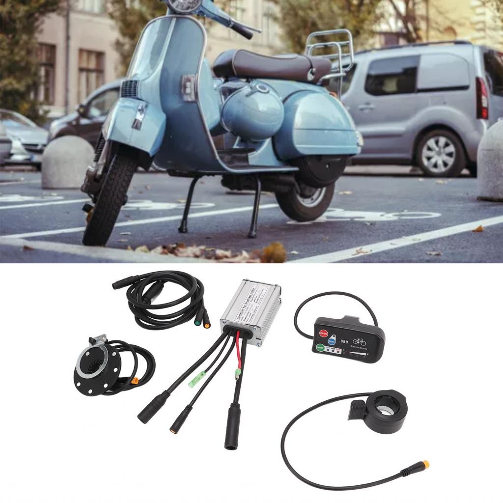Wowowi Electric Bike Conversion Kit with LED 880 Meter + Throttle ...