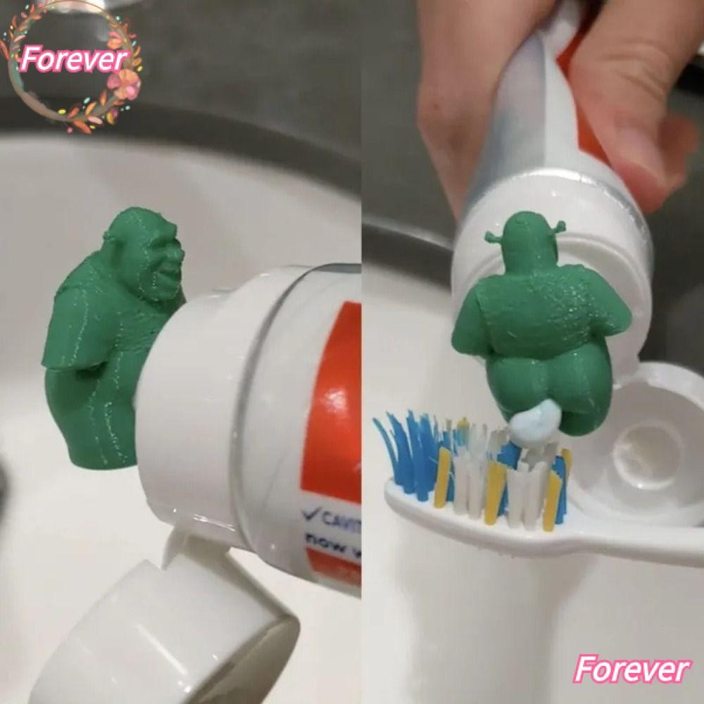 FOREVER Shrek Pooping Toothpaste Topper, Bathroom Supplies Toothpaste ...