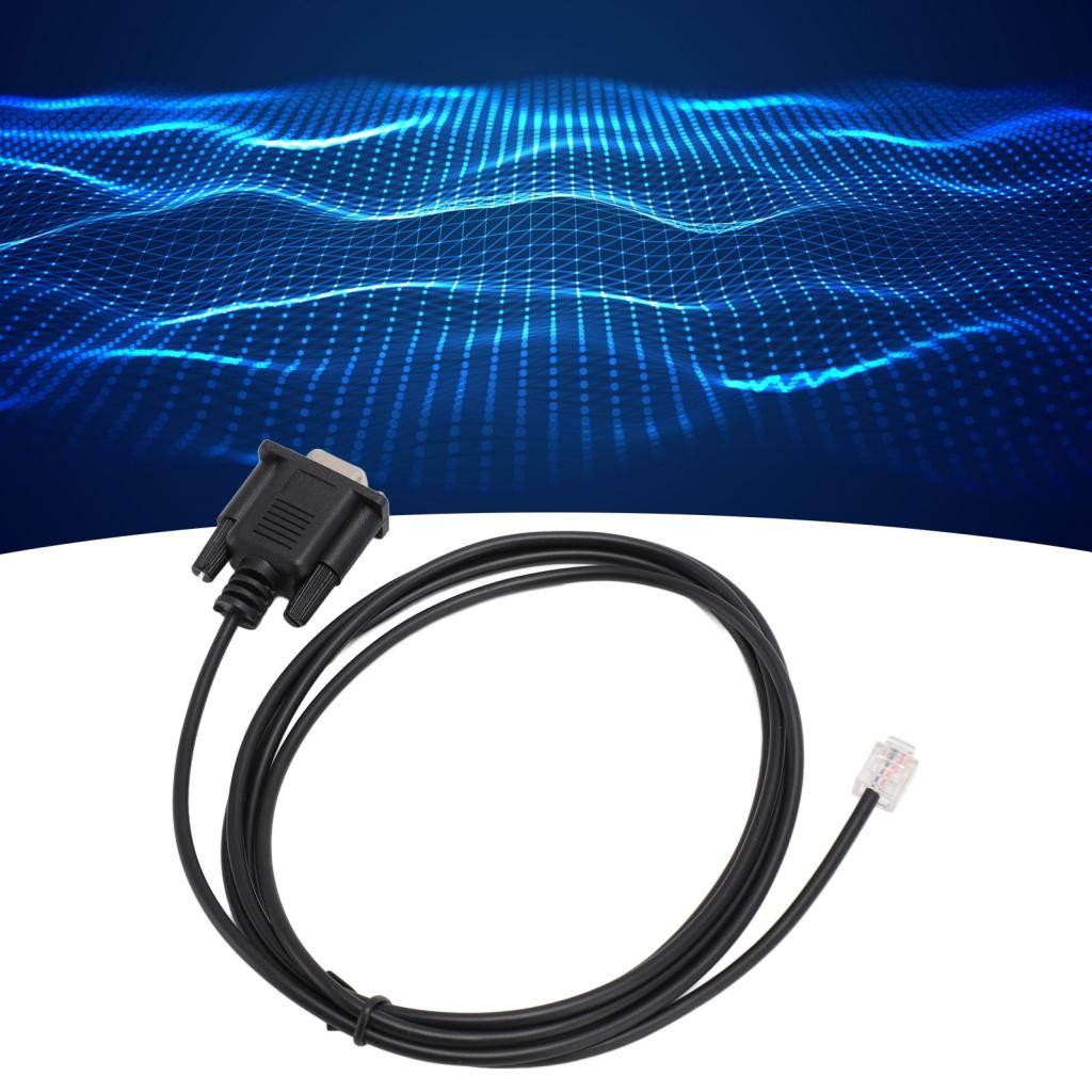 Ttiitt DB9 RS232 To RJ11 6P4C Console Cable Easy Use Long Lifespan LAN ...