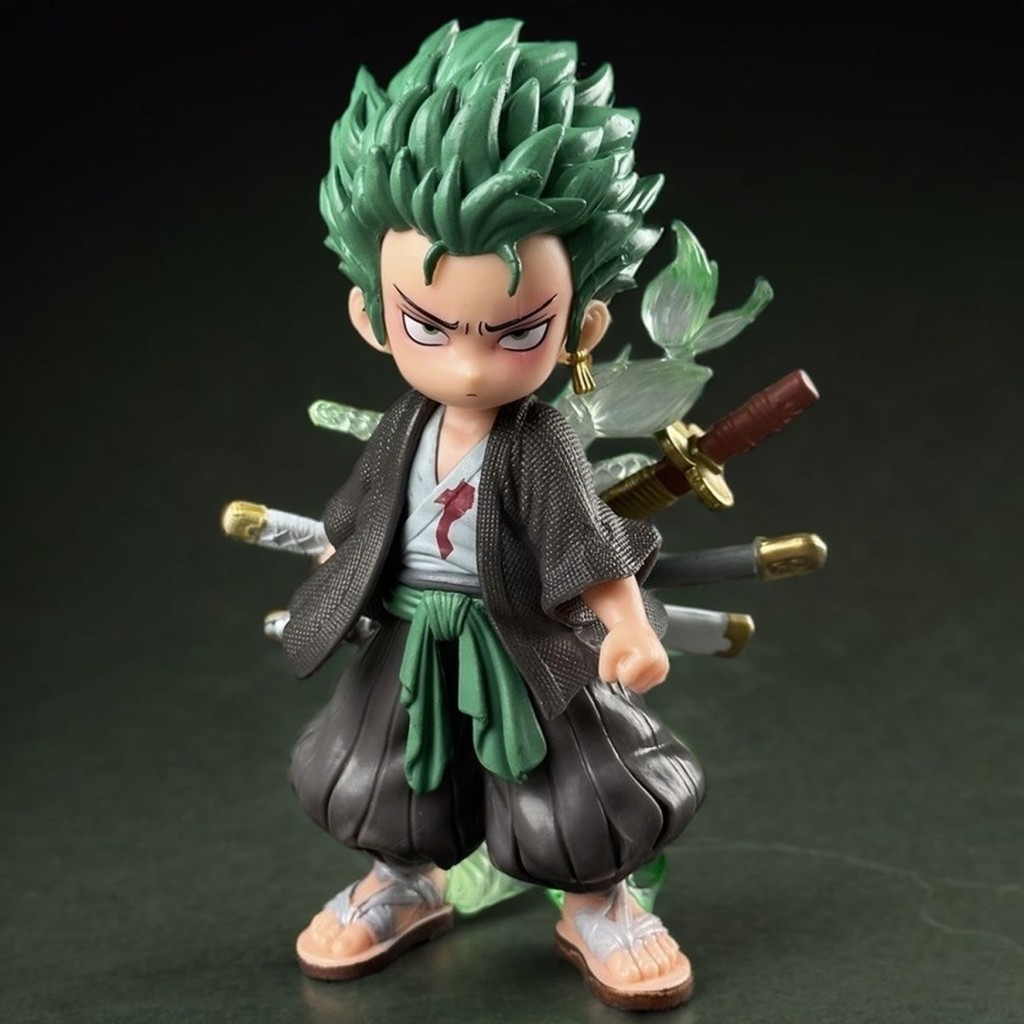 One Piece Hand Office Q Version Sauron GK Sauron Three-Knife Zorro ...