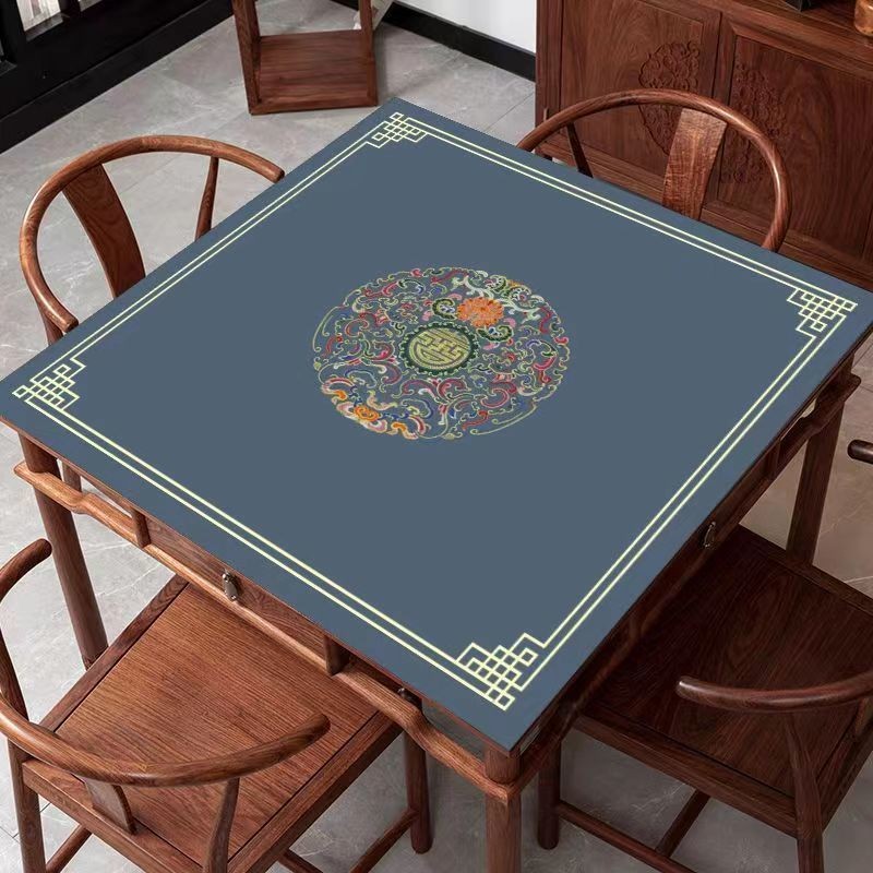 Chess Room Sound Insulation Square Anti-slip Mahjong Table Mat Playing ...