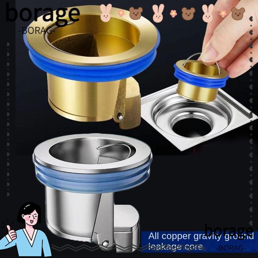 BORAG Drain Cover Kitchen Useful Shower Drainer Seal Stopper One Way Valve Sewer Strainer Plug ...