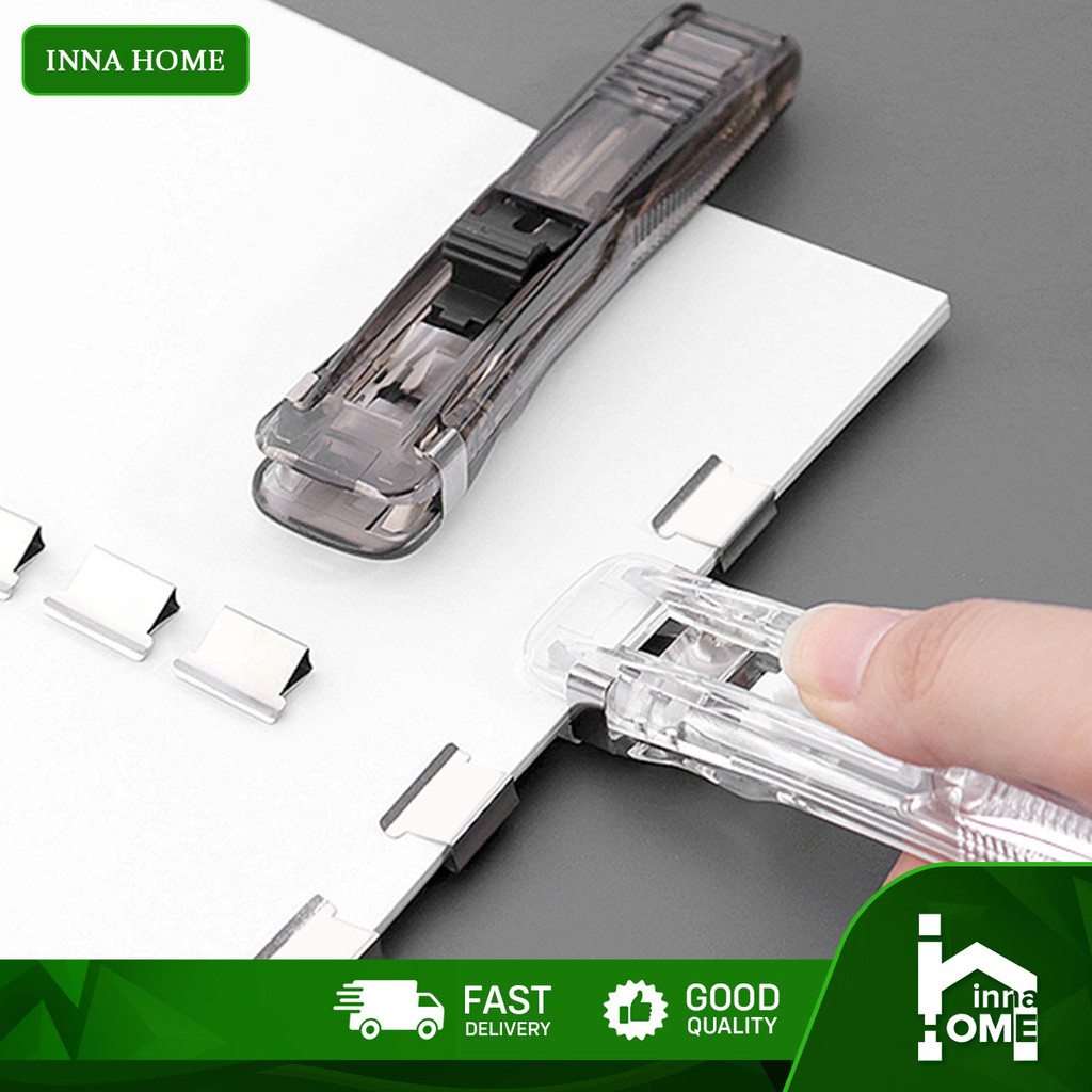 Inna Home Seamless Stapler Push Paper Clipper for Office and School ...