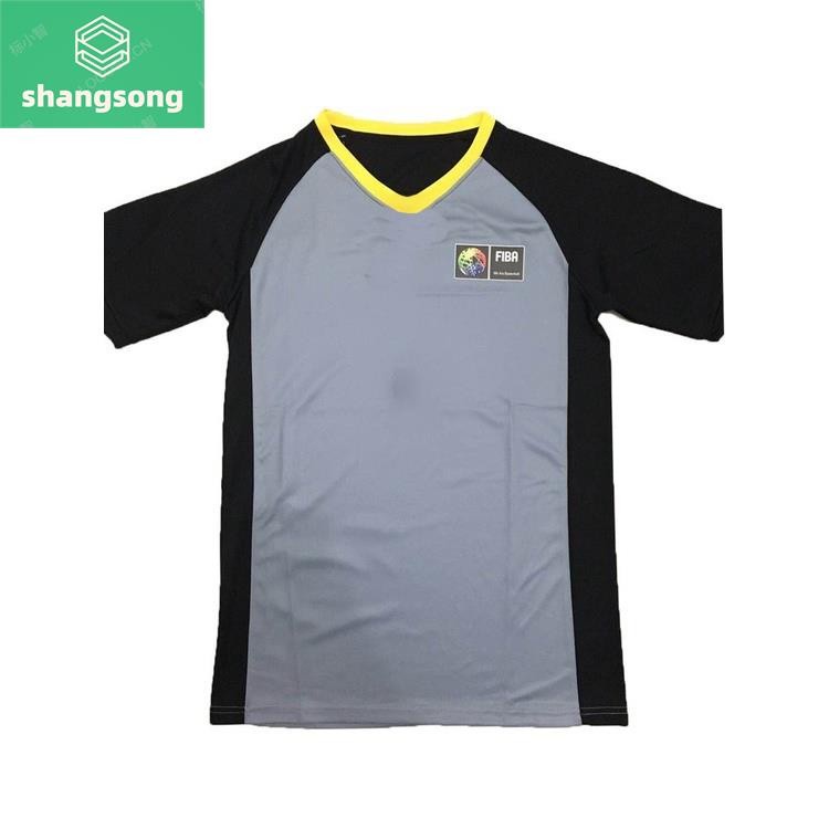 New FIBA Basketball Asian Cup Basketball Referee Uniform Shirt | Shopee ...