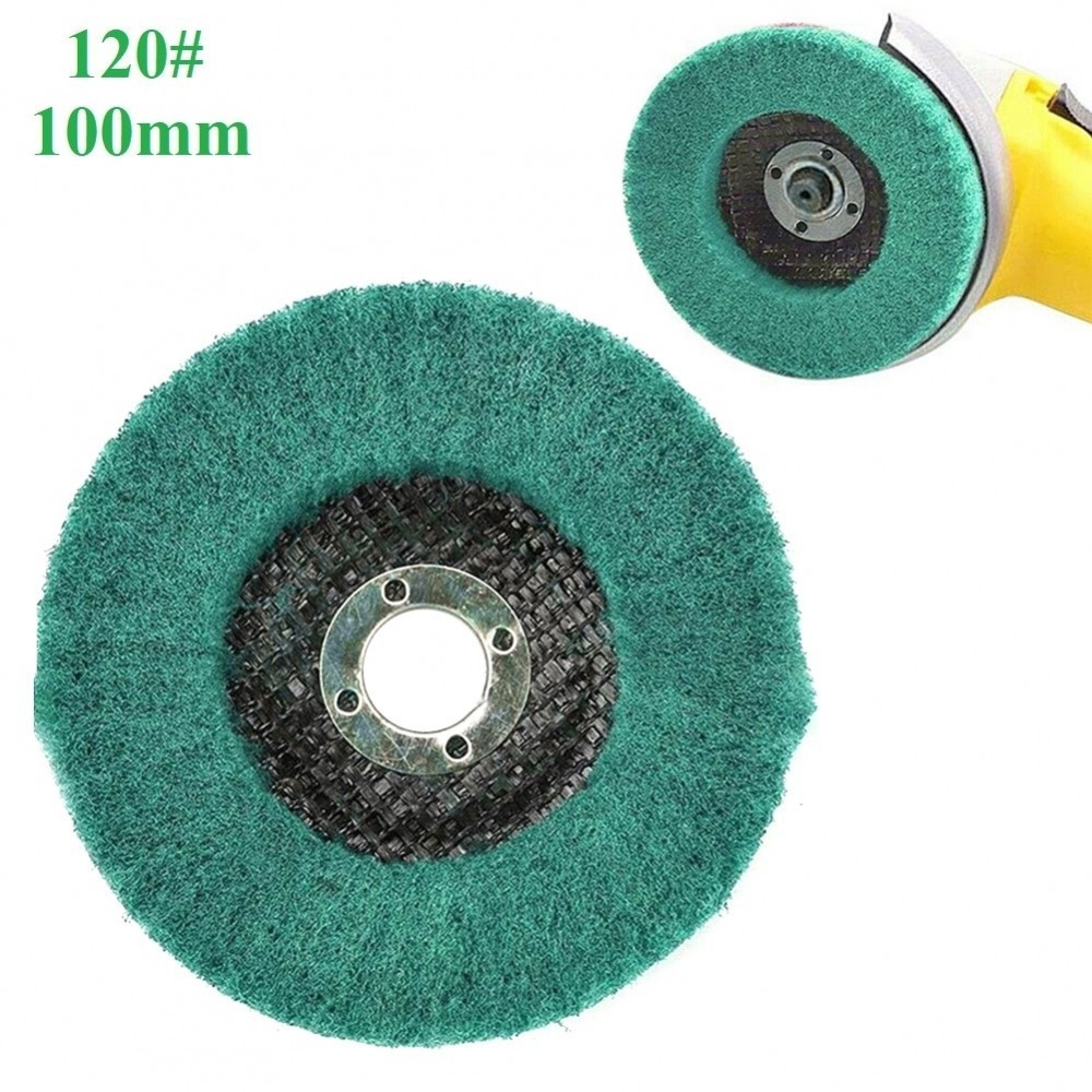 Nylon Abrasive Polishing Buffing Wheel for Angle Grinder 4 inch Flap ...