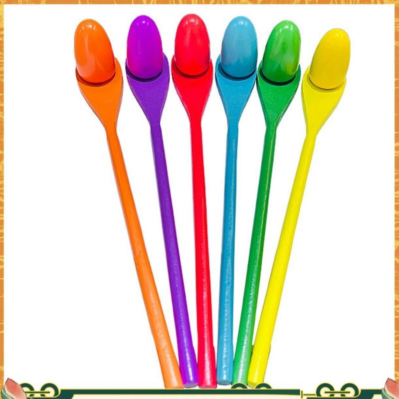 Wooden Egg Spoon Race Game Sets Balance Stick Relay Race for Kids ...