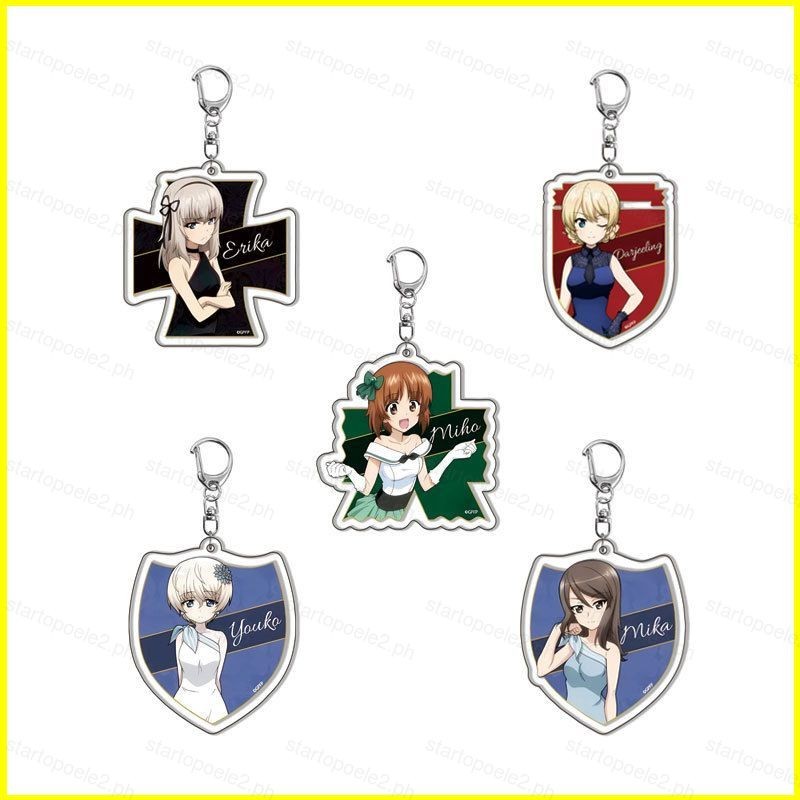 ST2 GIRLS und PANZER Nishizumi Miho Acrylic Keychain Backpack Pendant ...