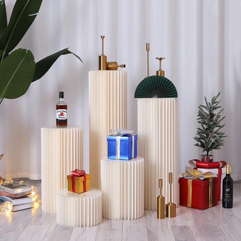 Wedding Folding Column Dessert Table Roman Column Paper Folding Column ...