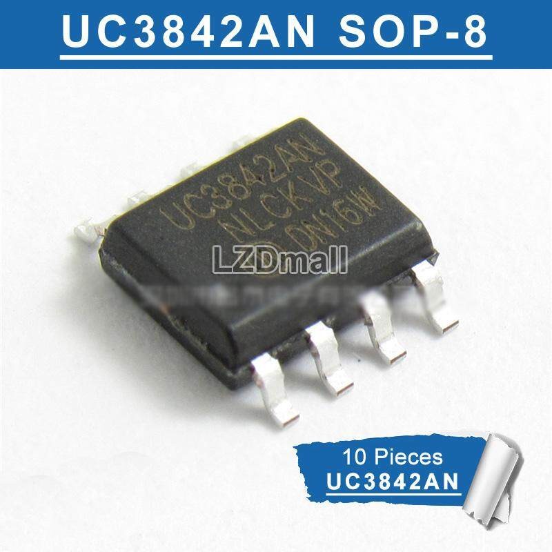 ж-10pcs UC3842AN SOP-8 UC3842A SOP8 UC3842 SOP UC3842B KA3842 SMD PWM ...