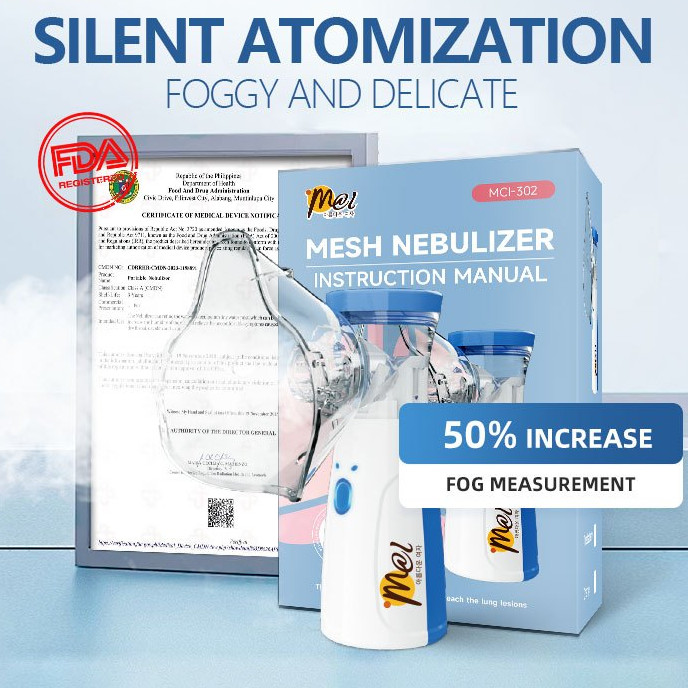 Portable Ultrasonic Nebulizer for Asthma Relief Handheld Inhaler ...