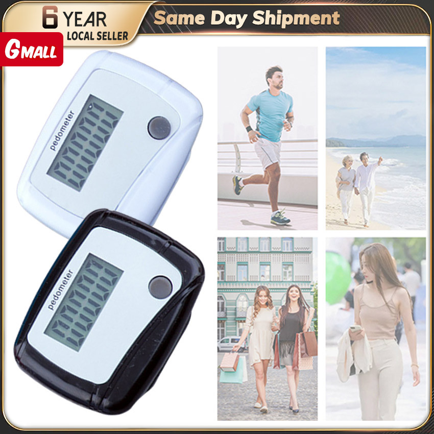 LCD Display Walking Step Counter Pedometer Waterproof Multi-functional ...