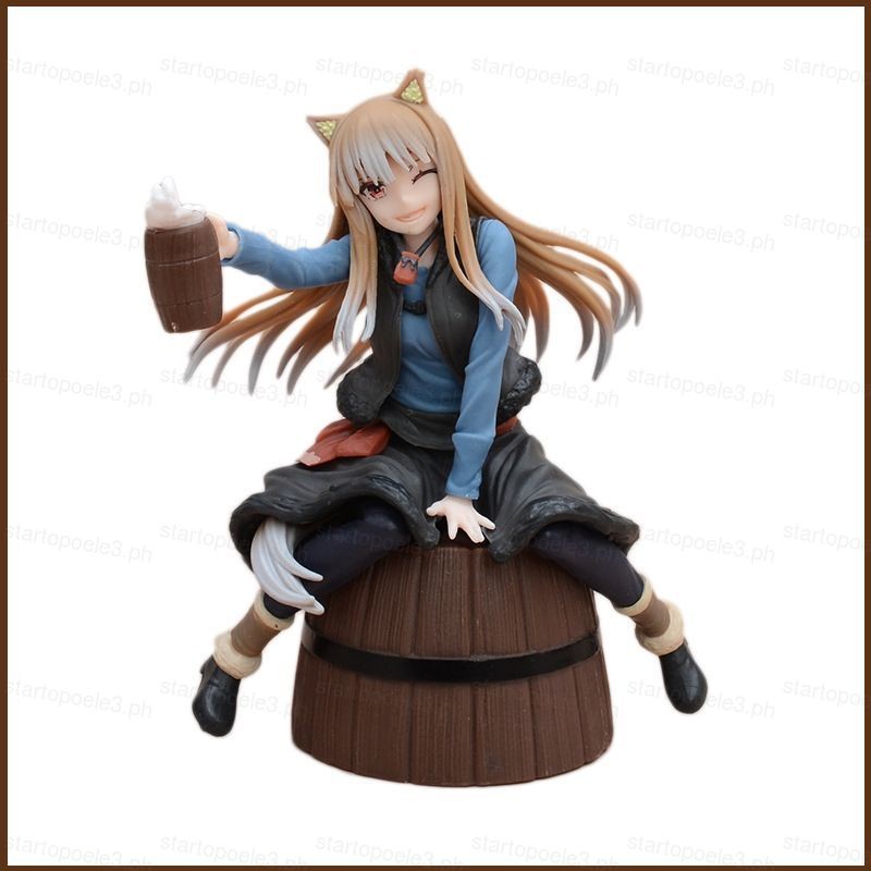 ST3 Spice and Wolf Action Figure Holo Beautiful girl sitting position ...